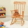 Amazon.com: My Bambino Childrens Personalized Rocking Chair Natural ...