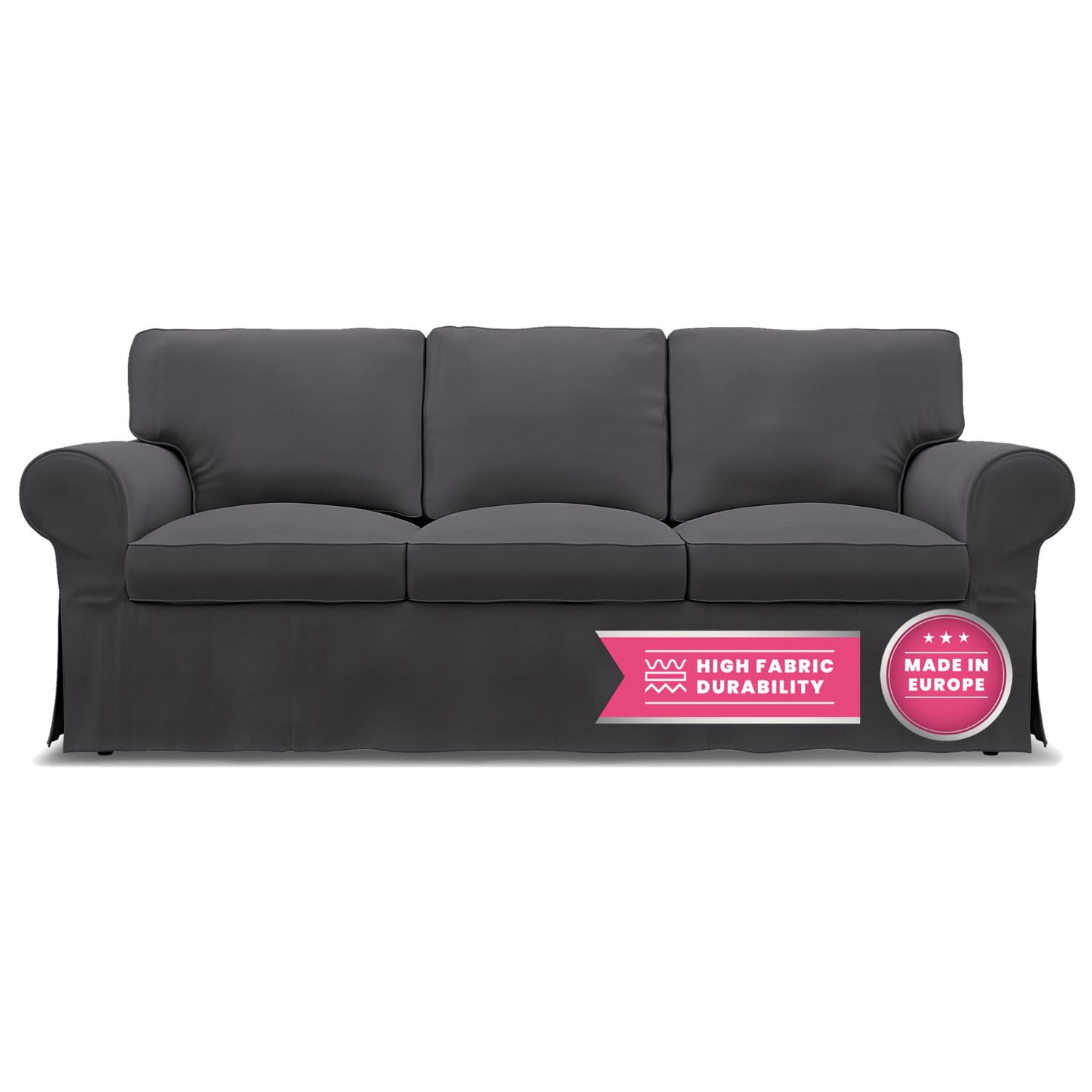 Amazon.com: Bemz Ektorp Sofa Cover — Custom Slipcover Replacement for IKEA Ektorp 3 Seat Sofa ...