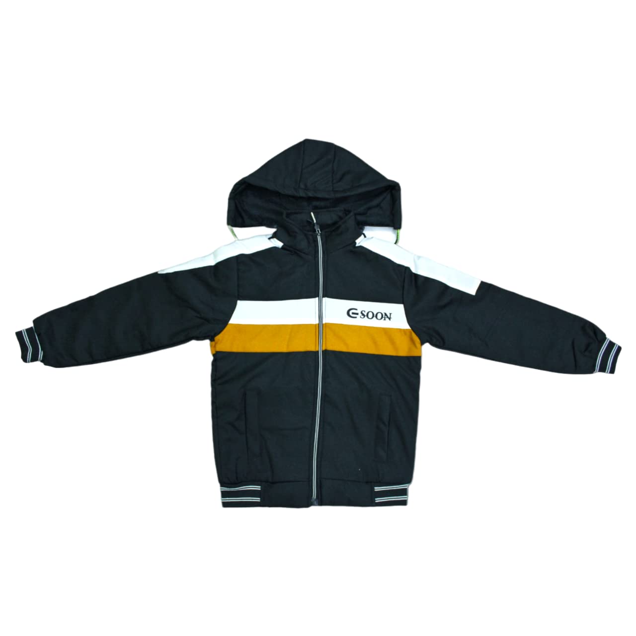 Buy Kids Sports Jacket With Zipper & Hooded Lightweight Sport Jacket ...