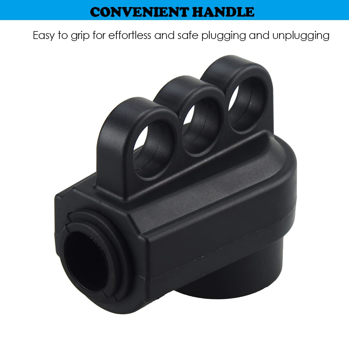 Snapklik.com : Veepeak 50 Amp RV Receptacle Female Replacement Plug ...