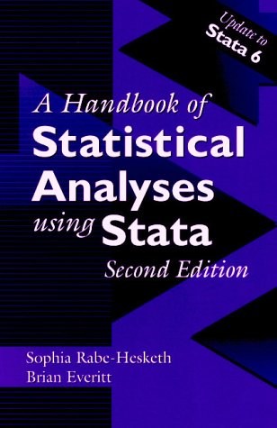 Buy Handbook of Statistical Analyses Using Stata, Second Edition Book ...