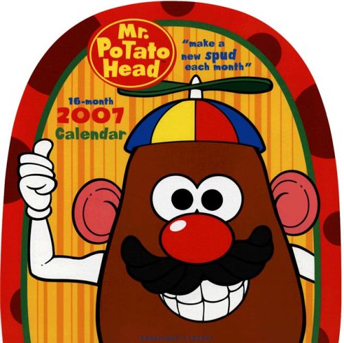MR Potato Head: Make a New Spud Each Month with Sticker: 9780767142939 ...