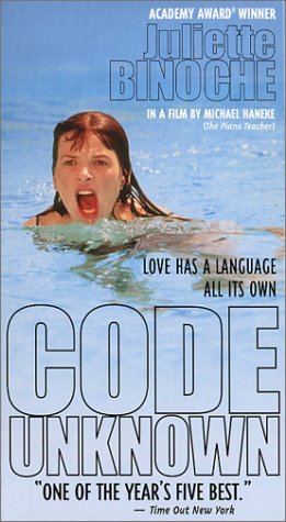 Code inconnu: Récit incomplet de divers voyages [VHS]: Amazon.de: DVD ...