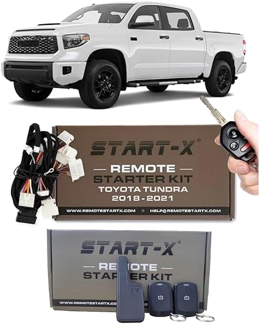 Amazon.com: Start-X Plug N Play Remote Starter Kit for Toyota Tundra ...