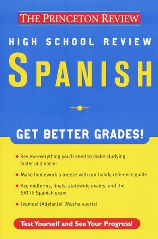High School Spanish Review (Princeton Review): Idavoy, Alex ...