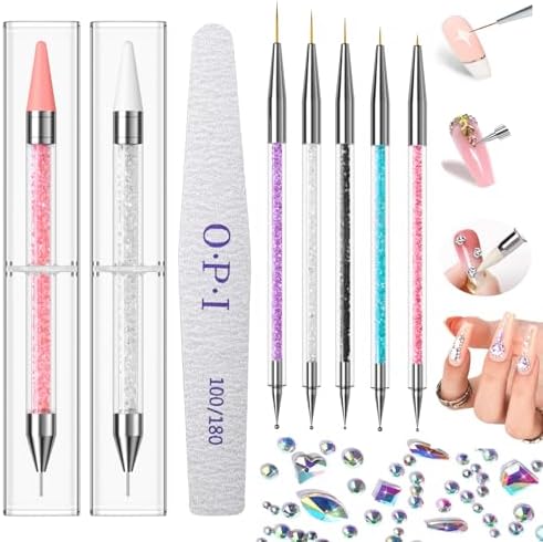 Amazon.com: XGalarryo 8Pcs Rhinestone Picker Tool Kit, Dual End ...