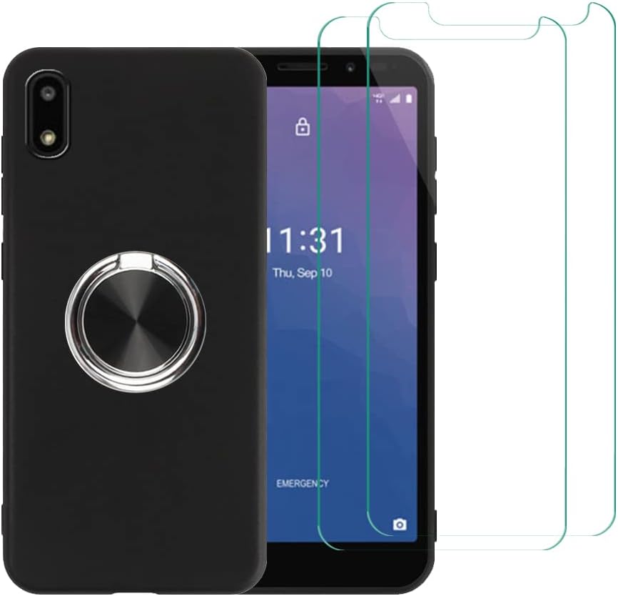 Amazon.com: Maui Case with Screen Protectors | Futanwei Matte Black ...