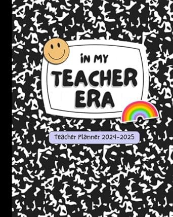 Amazon.com: Teacher Planner 2024- 2025 Retro Agenda for Teachers ...