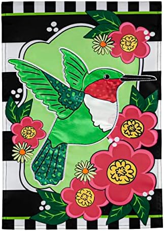 Amazon.com : Evergreen Flag Welcome Spring Tulips Garden Applique Flag ...