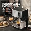 Amazon.com: JASSY Espresso Machine 20 Bar Cappuccino Coffee Maker with Foaming Milk Tank ...
