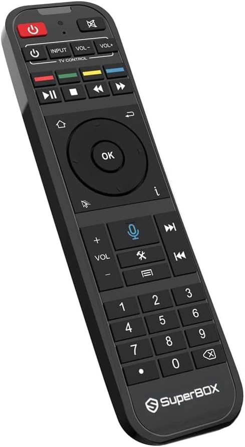 Amazon.com: Authorized Original SuperBox Voice Remote Control for All ...