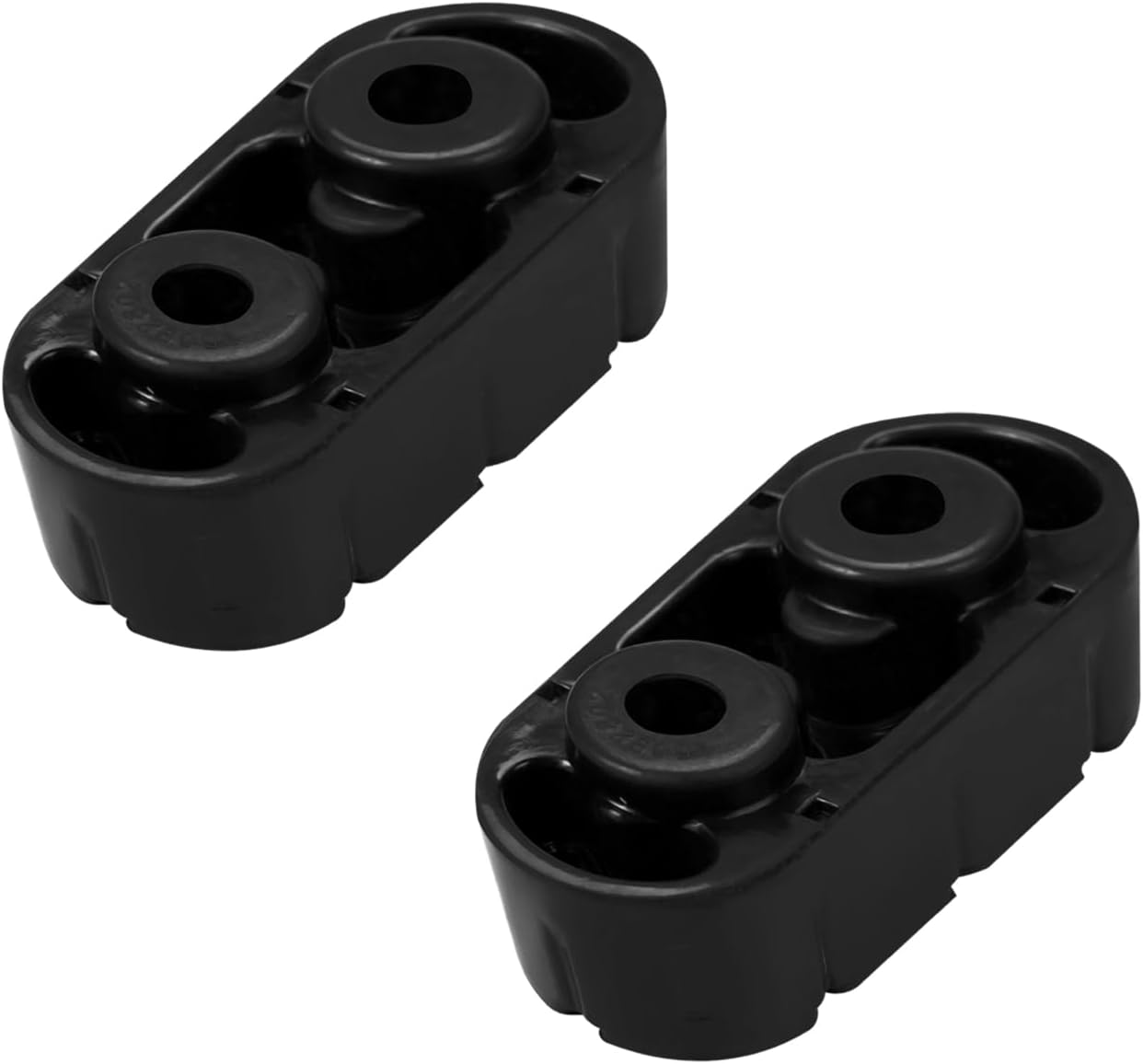 Amazon.com: NewYall 2 Hole Exhaust Muffler Hanger Insulator Reduces ...