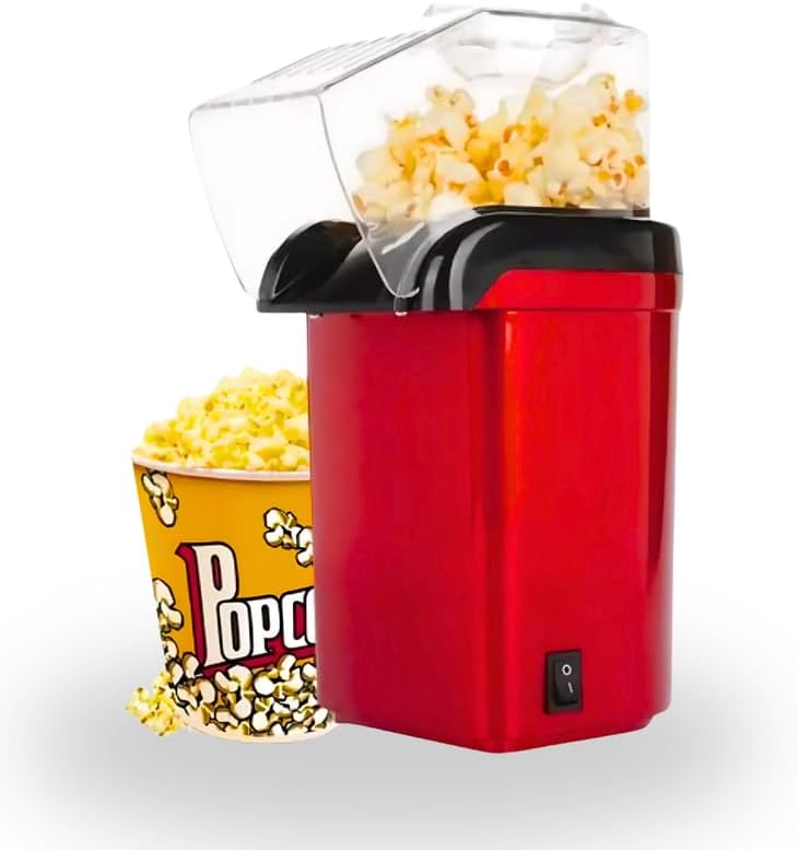 Buy Lifelong Electric Popcorn Maker Machine for Home | Non Stick Popper ...