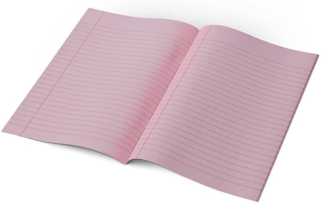 The Dyslexia Shop A4 Lined Paper Exercise Book, 48-Pages 10mm Note ...