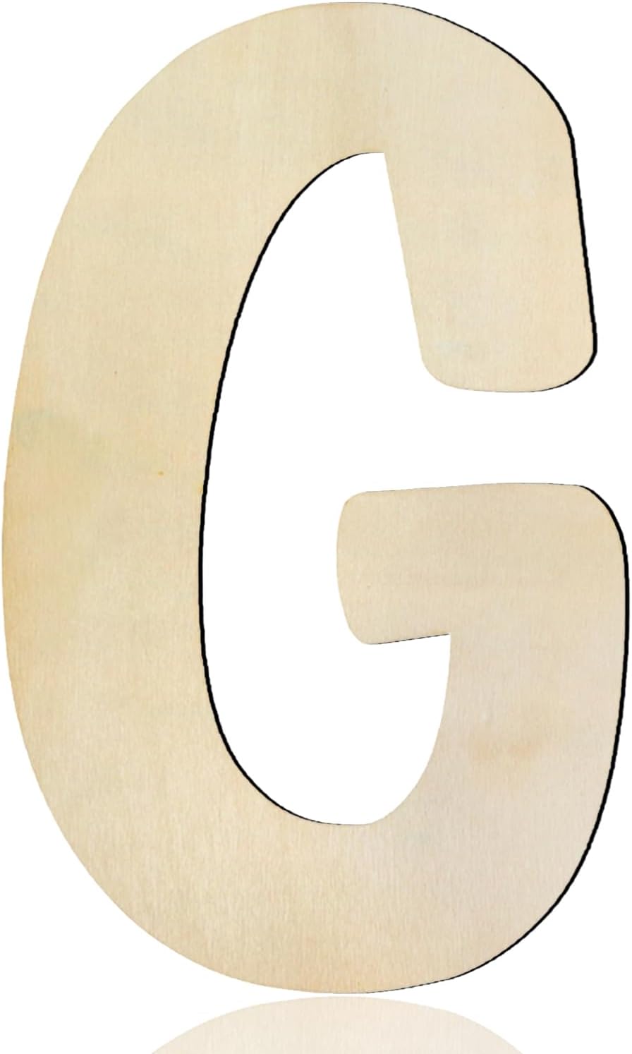Amazon.com: Wooden Letters 8 Inch Wood Letter G 1/5 Inch Thick Cutouts ...