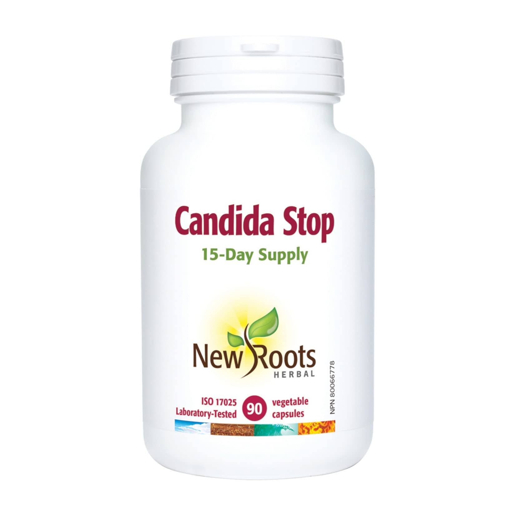 New Roots Herbal Candida Stop, 90 Veg Capsules Candida Cleanse ...