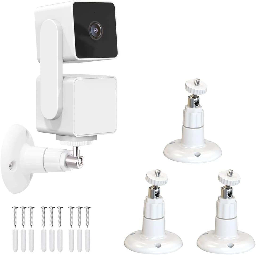 Amazon.com : Wall Mount for Wyze Cam Pan V3 and Wyze Cam V4 and V3 and ...