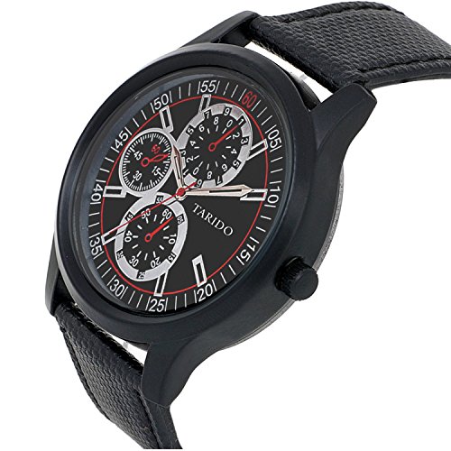 Tarido Black Dial Wrist Watch Combo for Men/Boys : Amazon.in: Fashion
