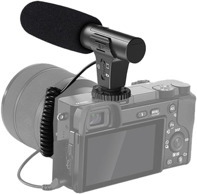 Amazon.com : BoxCave Camera Microphone Video Microphone for Canon, Sony ...