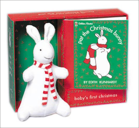 Pat the Christmas Bunny Book and Bunny Gift Set-Baby's First Christmas ...