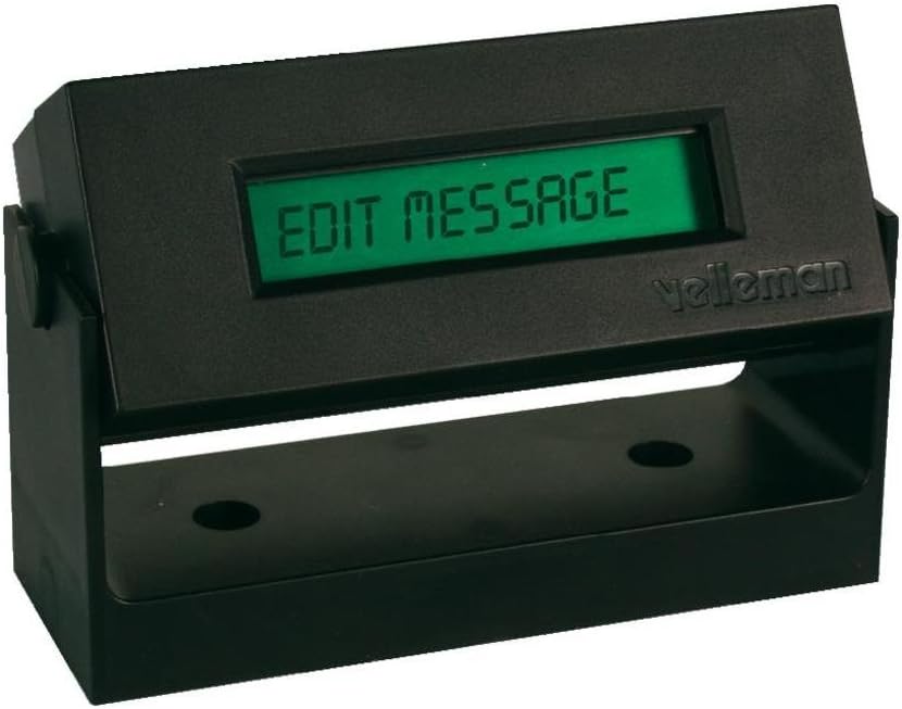 Amazon.com: Mini LCD Message Board Kit with Backlight and Enclosure ...
