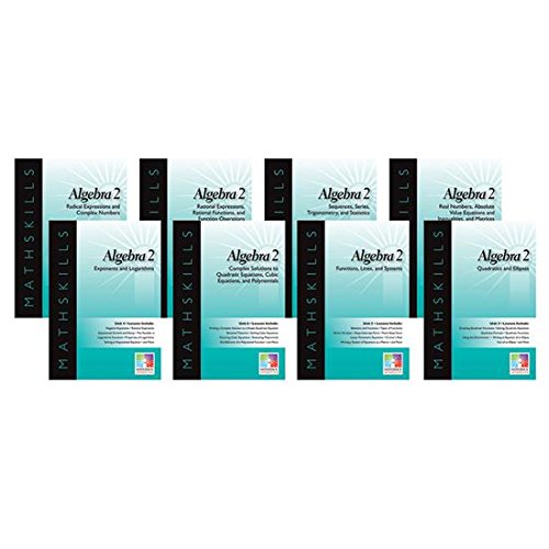 Amazon.com: Algebra 2 Set 1 Of Each Titles 8 Units 100 Lessons Grades 6 ...
