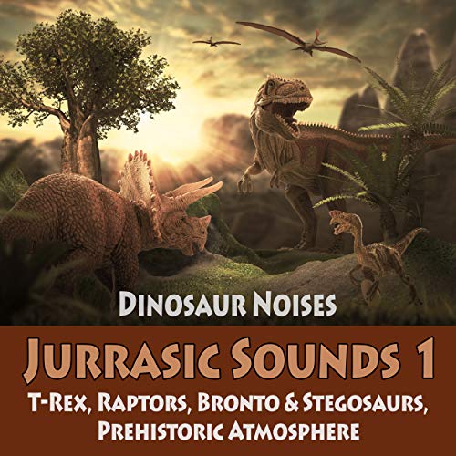 Écouter Jurrassic Sounds 1 - Dinosaur Noises: T-Rex, Raptors, Bronto ...