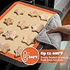Amazon.com: Silicone Baking Mat Set of 3, Silicone Baking Mats Cookie ...