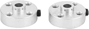 Axle Hub, 2Pcs Robot Hub Metal with Set Screw Robot Parts Replacement ...