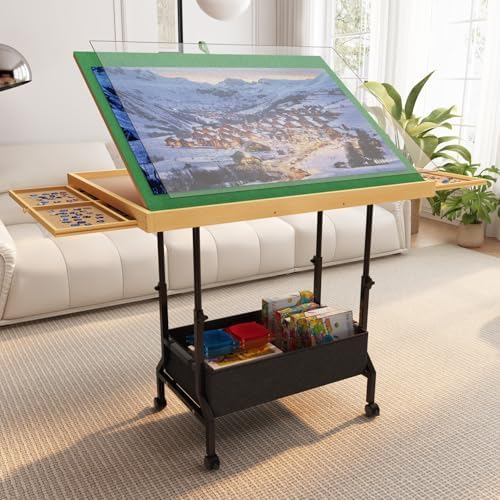 Amazon.com: upvercy 4-in-1 Adjustable & Tilting & Rolling & Storage ...