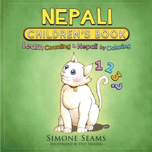 Nepali Children's Book: Learn Counting in Nepali by Coloring: Seams ...