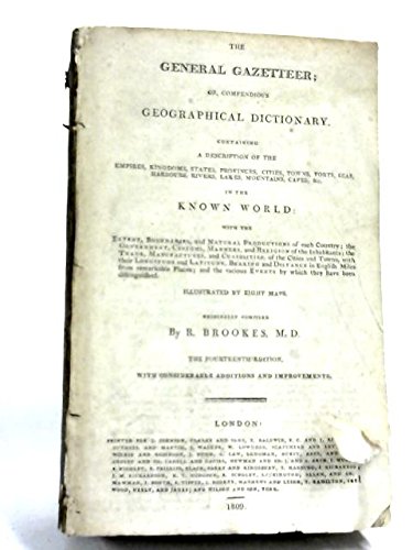 The General Gazetteer Or Compendious Geographical Dictionary: Unknown Author: Amazon.com: Books