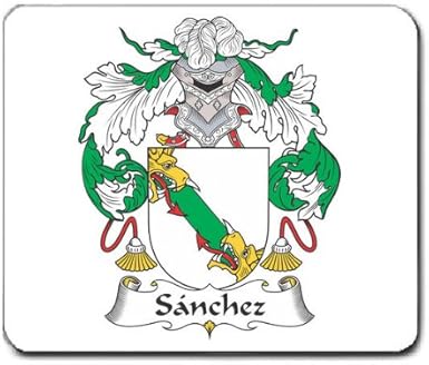 Amazon.com : Sanchez Family Crest Coat of Arms Mouse Pad : Office Products