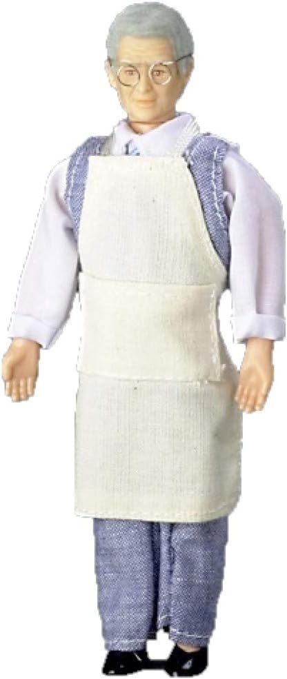 Amazon.com: Dollhouse Miniature Shopkeeper Doll : Toys & Games