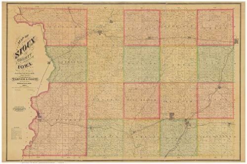 Iowa County Wisconsin Plat Maps