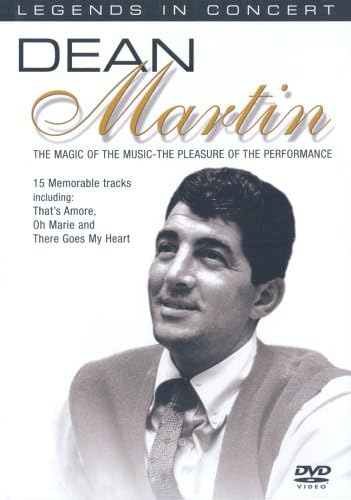 Dean Martin - Legends In Concert [DVD]: Amazon.co.uk: Dean Martin: DVD ...