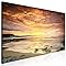 Amazon.de: decomonkey Bilder Strand Meer 120x40 cm XXL 1 Teilig Leinwandbilder Bild auf Leinwand ...