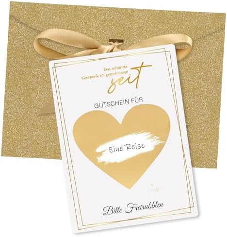 woric Das schönste Geschenk ist gemeinsame Zeit Gutschein zum selbst ...