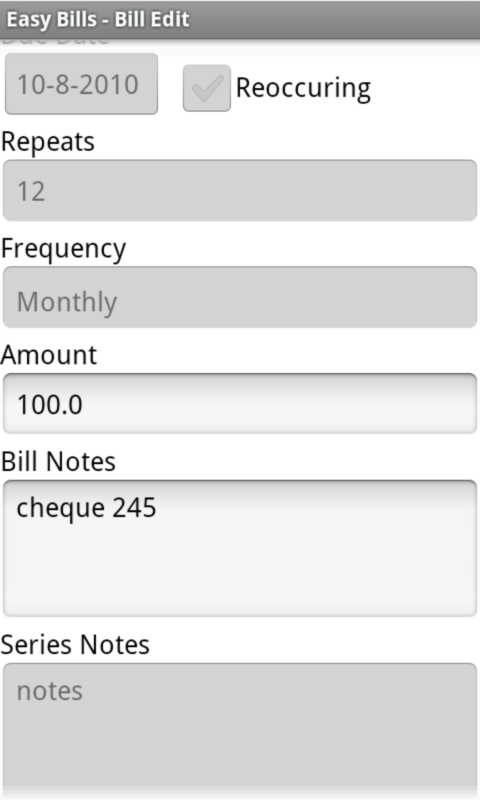 Easy Bills - App on Amazon Appstore
