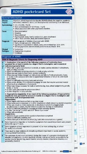 ADHD Pocketcard Set: BBP: 9781591030201: Amazon.com: Books