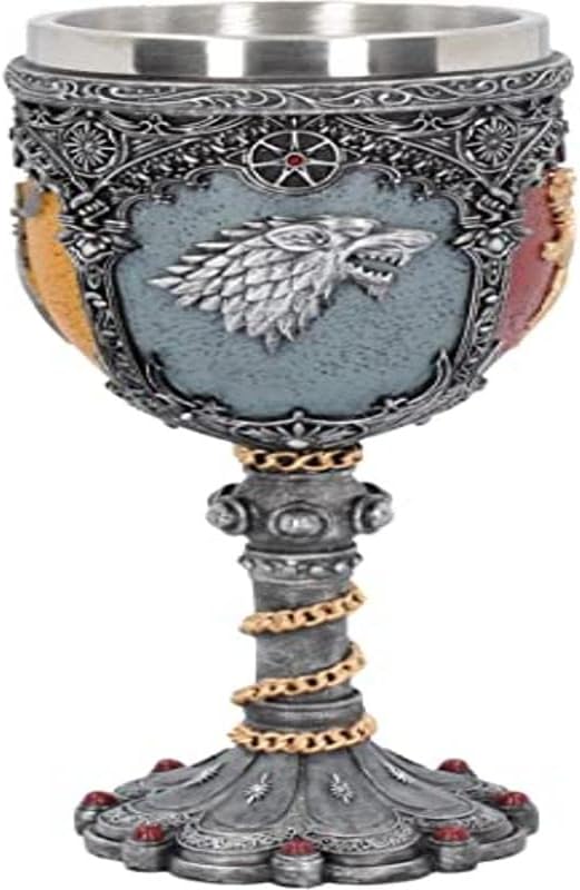 Amazon.com: Game of Thrones Nemesis Now Sigil Goblet 18cm, Resin w ...