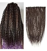 Amazon.com : 24 Inch Clip in Dreadlock Hair Extensions 10Clips 40 ...