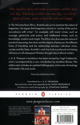The Nicomachean Ethics Penguin Classics Want It All