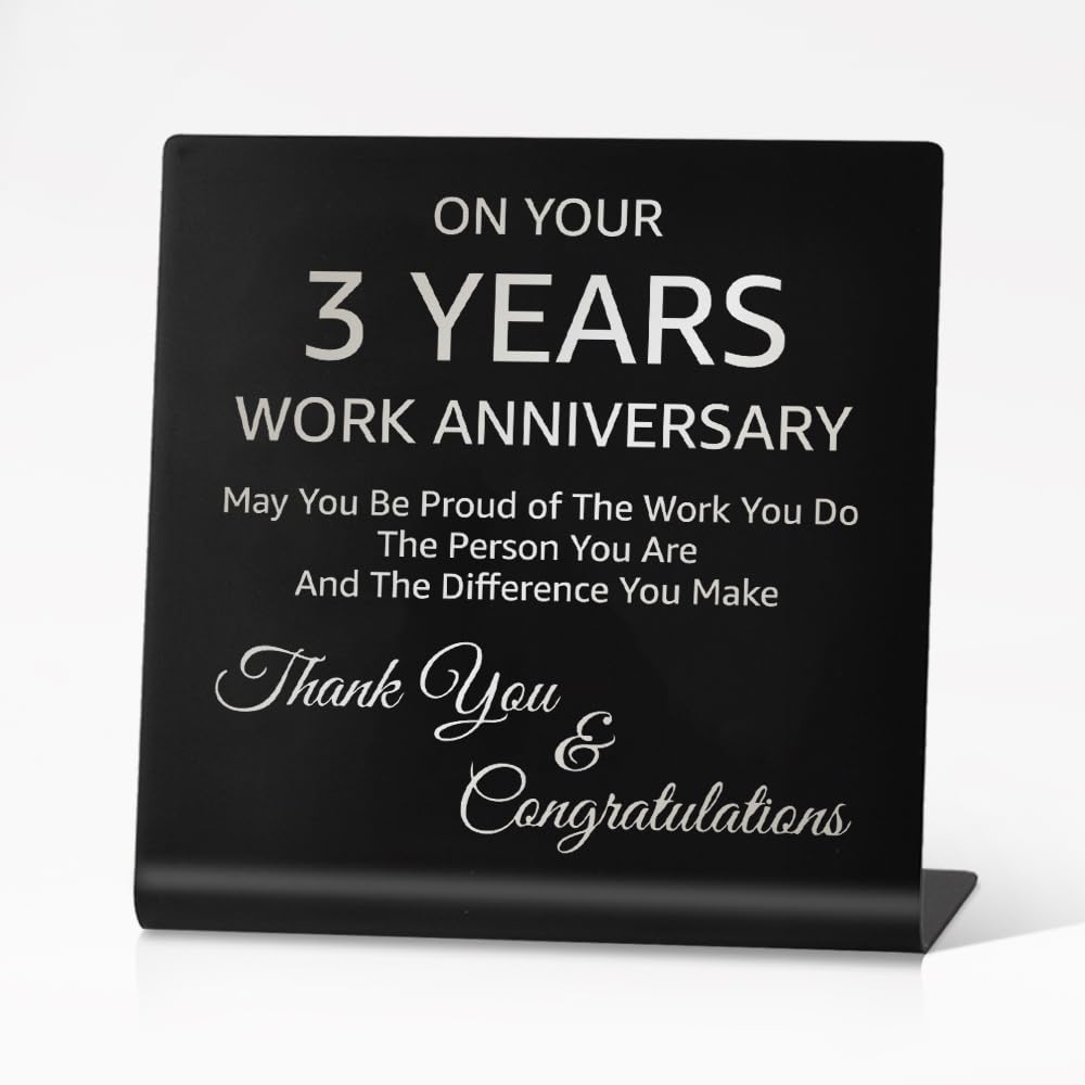 3 Year Work Anniversary 11,460 Milestone Work Anniversary High Res