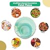 Amazon.com | Exquisite Tinted Plates 40 Piece Plastic Disposable Plates ...