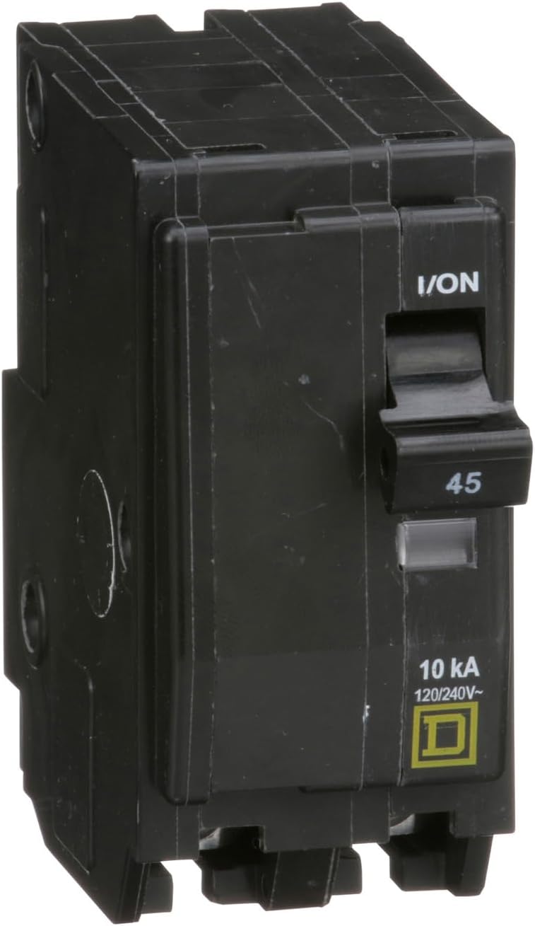 1- Square D EHB14020 Circuit Breaker, EHB Type, 20-Amp, 1-Pole, 277VAC ...