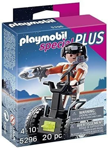 Amazon.co.jp: 5296 バランスレーサーに乗ったトップエージェント プレイモービル スペシャル : おもちゃ