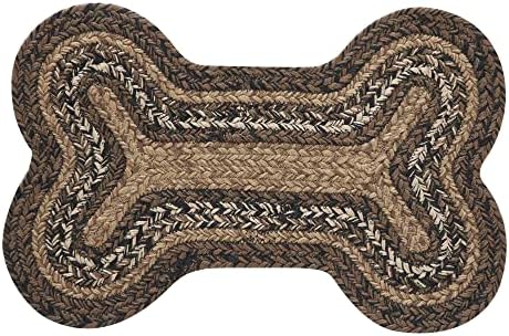 Amazon.com: VHC Brands Espresso Indoor/Outdoor Pet Food Mat for Dogs ...