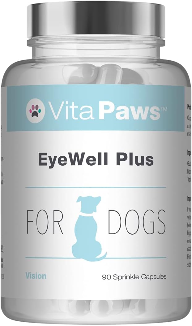 EyeWell Plus | Eye Health & Vision Supplement for Dogs | Includes ...