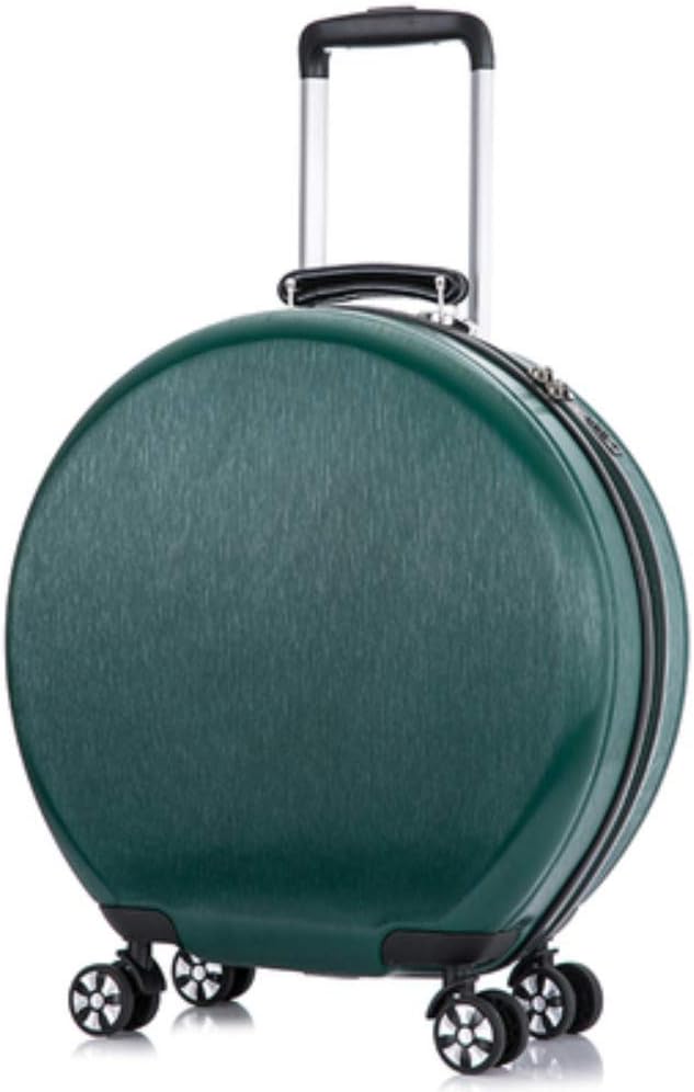 Amazon.com: MUYARON Women Suitcase Round Travel Luggage Bag with ...